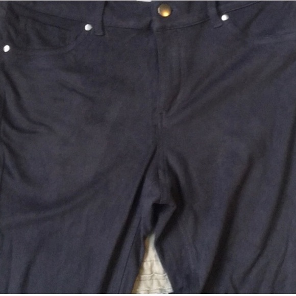 Cato | Pants & Jumpsuits | Cato Contemporary Faux Suede Dk Grey Skinny ...